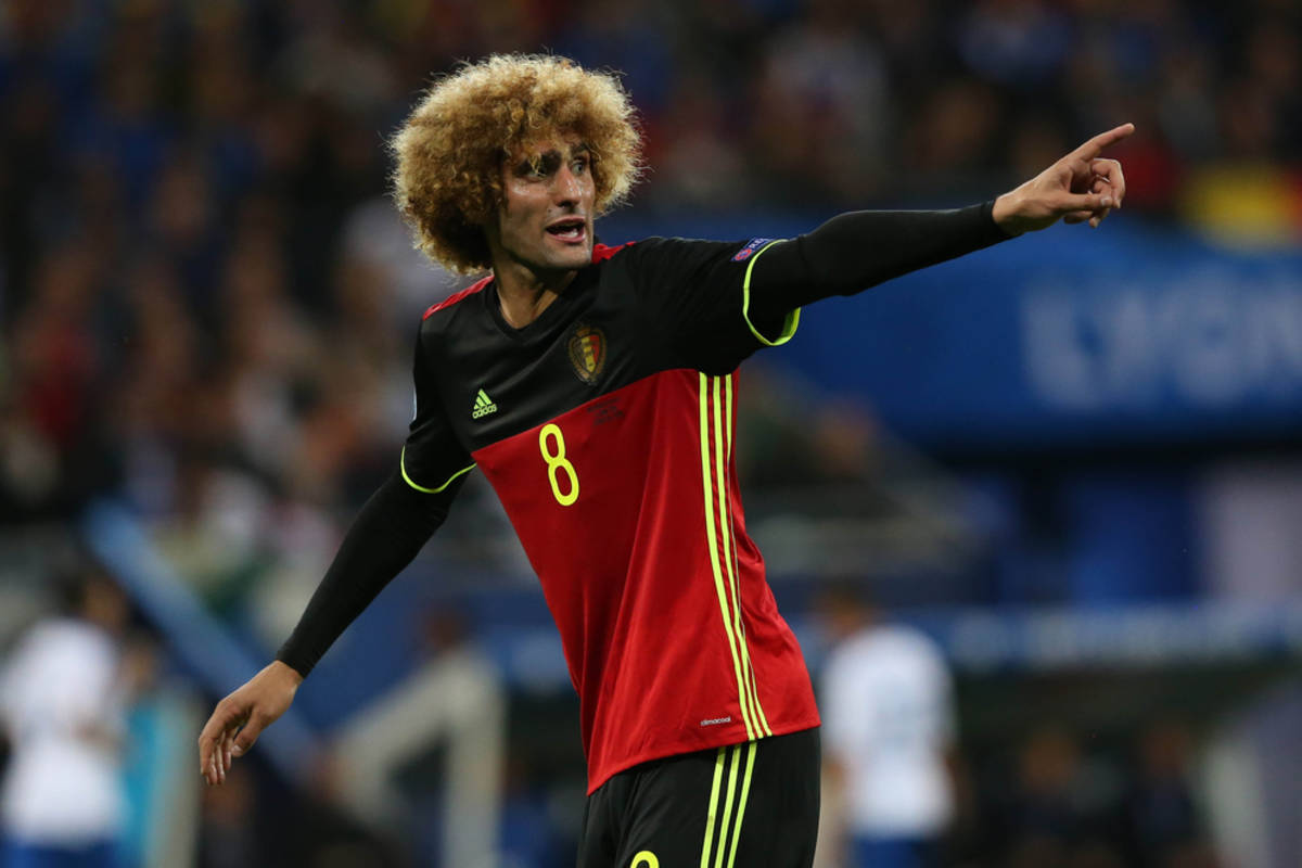 Marouane Fellaini doznał kontuzji pleców