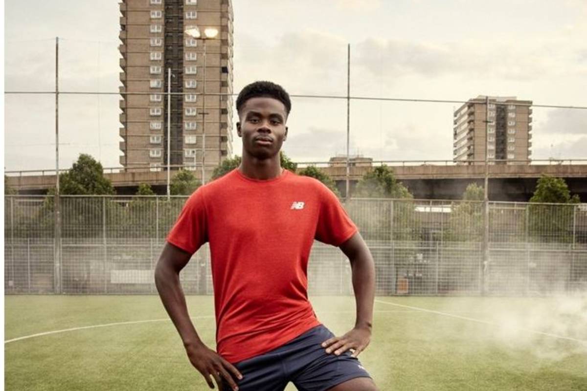 Bukayo Saka w wideo "Little Chilli" dla New Balance