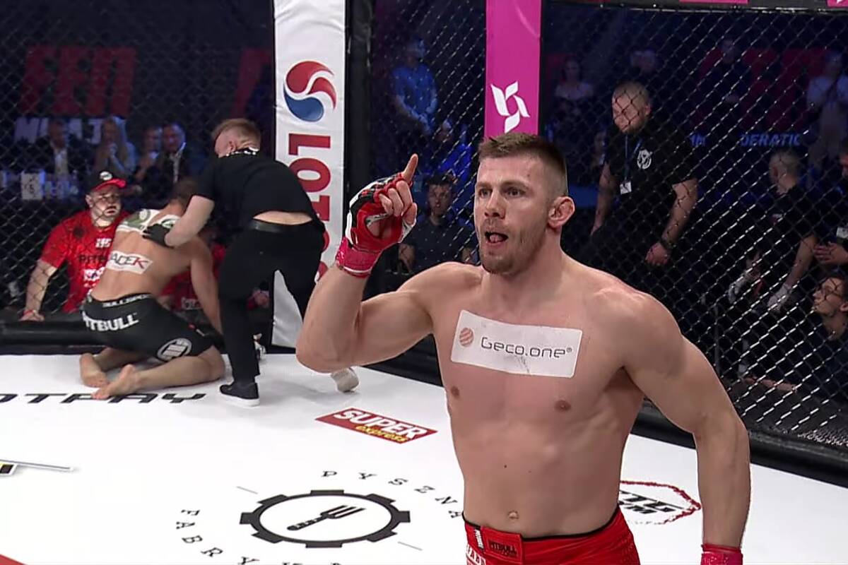 Kolejny Polak zawalczy w organizacji UFC. Ogłoszono jego rywala oraz ...
