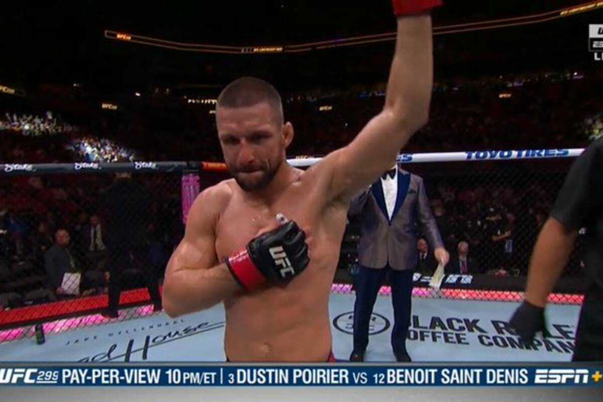 Wielki triumf Mateusza Gamrota na gali UFC! Polak wygrał i wyzwał ...