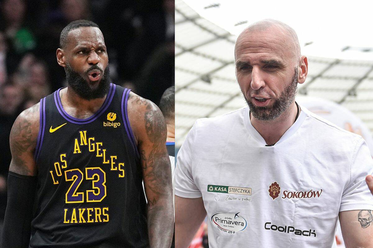 LeBron James z uznaniem o… Marcinie Gortacie. Zagranie Polaka przeszło ...