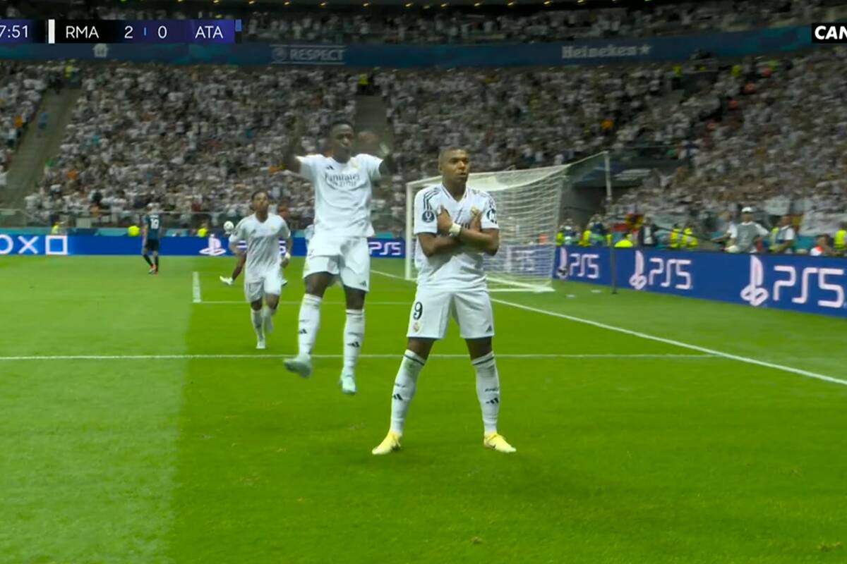 Debiut jak ze snu! Pierwszy gol Mbappe w Realu Madryt [WIDEO]