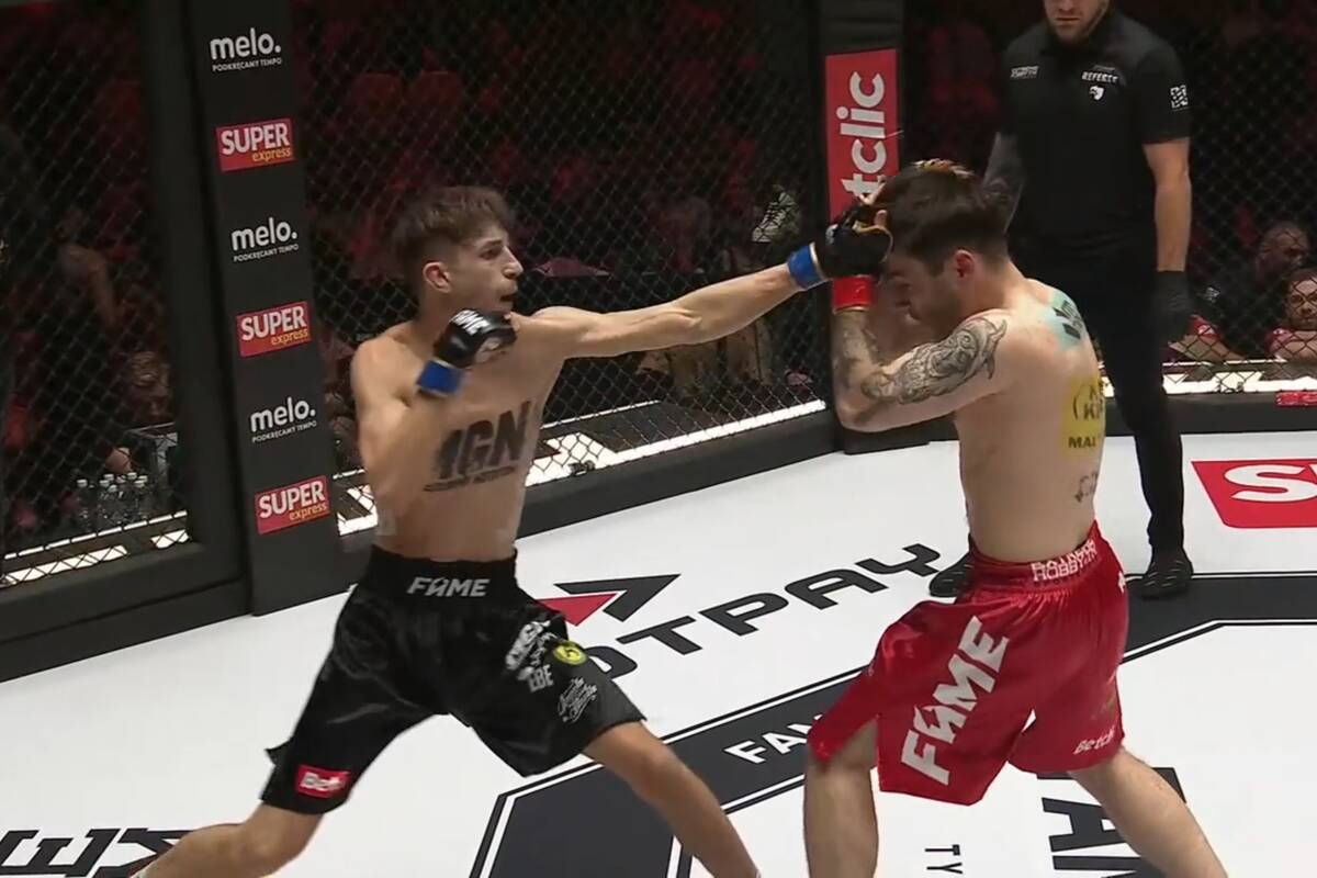 Porażka znanego rapera w Fame MMA. Batalia na pełnym dystansie [WIDEO]