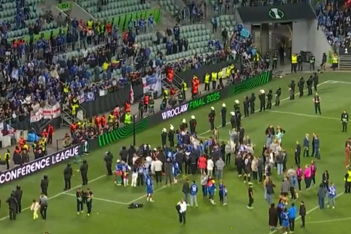 Legenda Chelsea zgubiła… syna. Sceny po finale Ligi Konferencji [WIDEO]