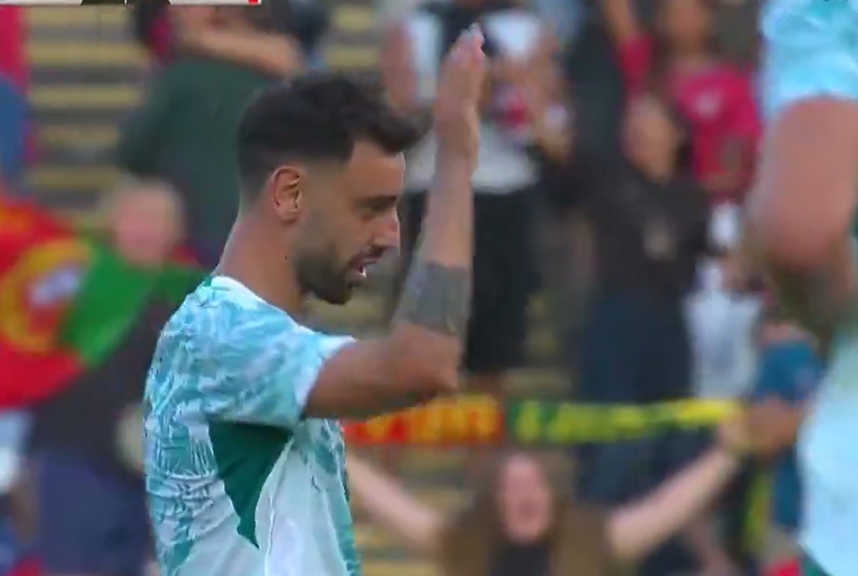 Portugalia wygrywa w cieniu skandalu. Piękny gol Fernandesa [WIDEO]
